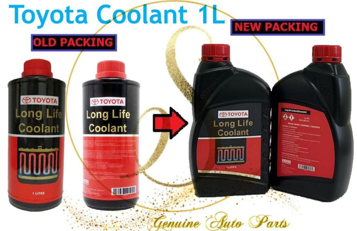 (100% Original) New Packing Toyota Coolant Long Life Radiator Coolant ...