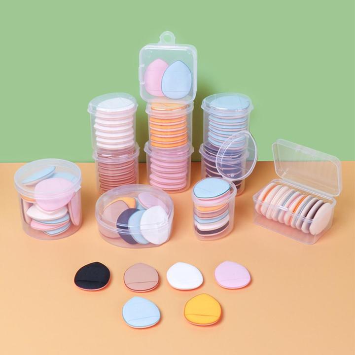 KUESICR 2-12pcs Finger Puff Mini Size Makeup Sponge Concealer ...