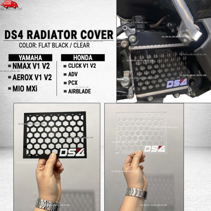 DS4 Radiator Cover Nmax V1 V2 Aerox V1 V2 Mio Mxi HondaClick V1 V2 ADV ...