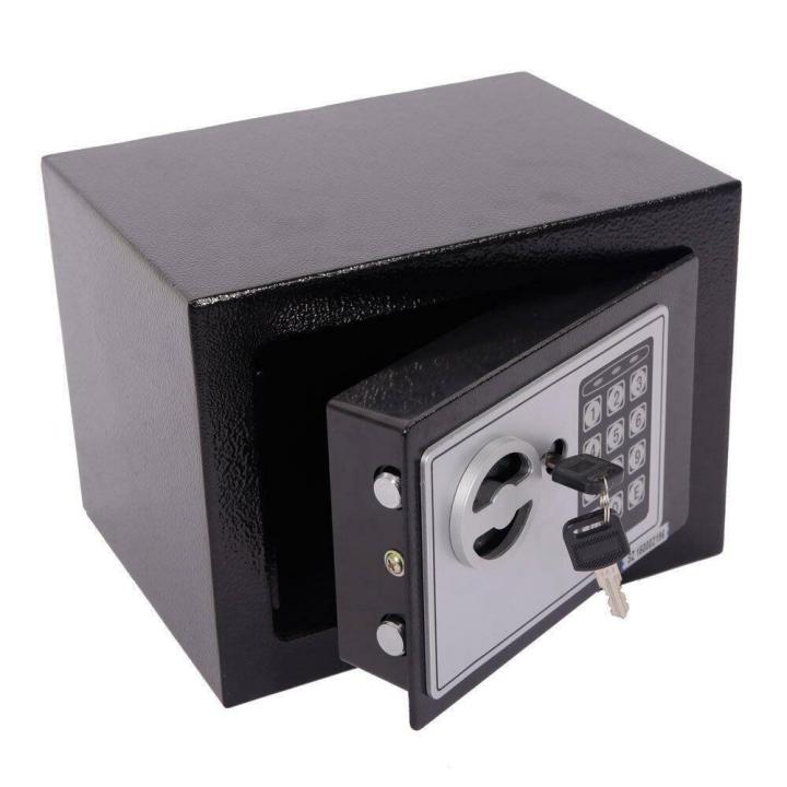 Safe Digital Electronic Security Box, Digital Electronic Key Lock Cash ...
