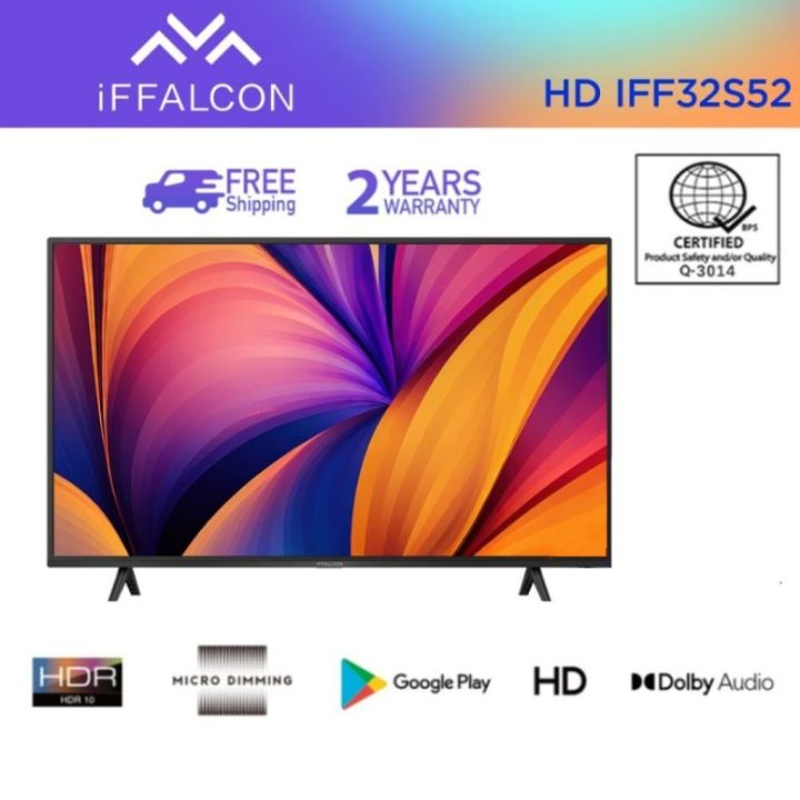 iFFALCON 32-inch SMART HD Android TV - IFF32S52 (Voice Control ...