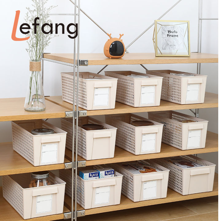 Lefang Kitchen Bathroom Storage Plastic Rectangular kitchen supplies ...