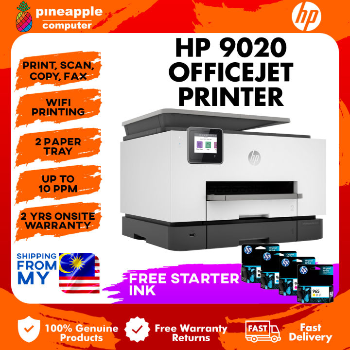 HP OfficeJet Pro 9020 All-in-One Wireless Fax Printer - Print , Scan ...