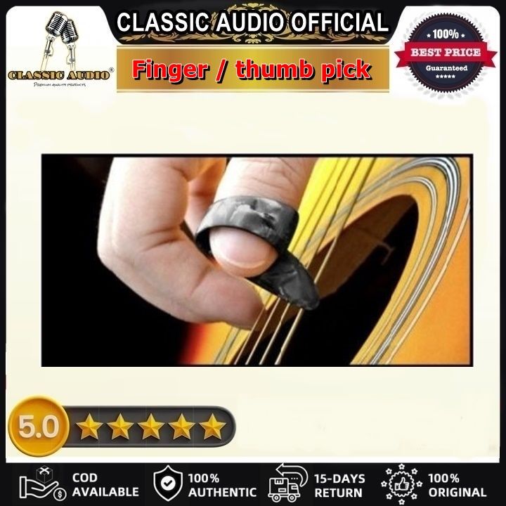 Finger / thumb pick By Classic Audio-(each)Original | Lazada PH