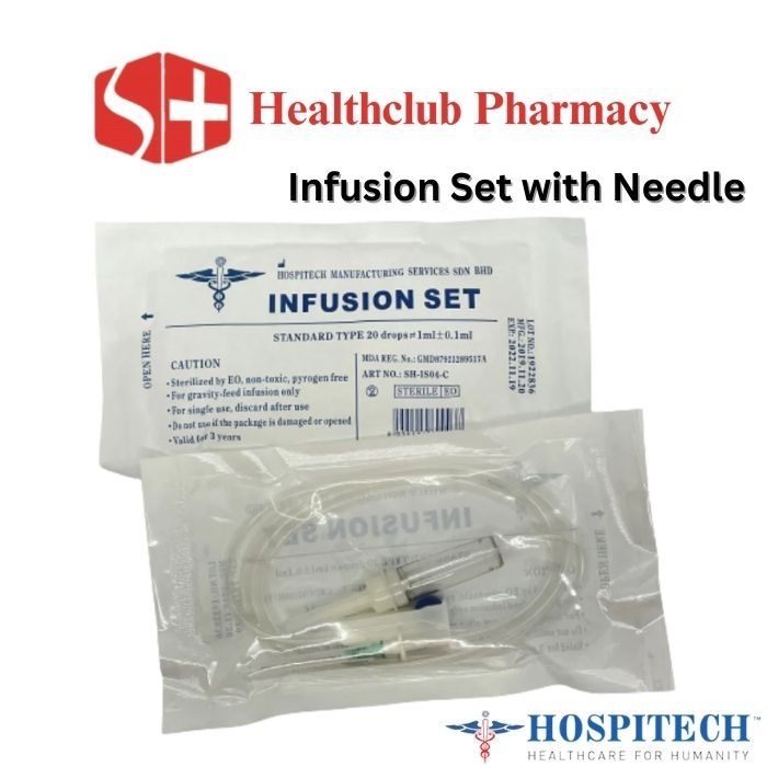 Sterile Basic Infusion Set, Sterile IV Infusion Set 1 Unit | Lazada