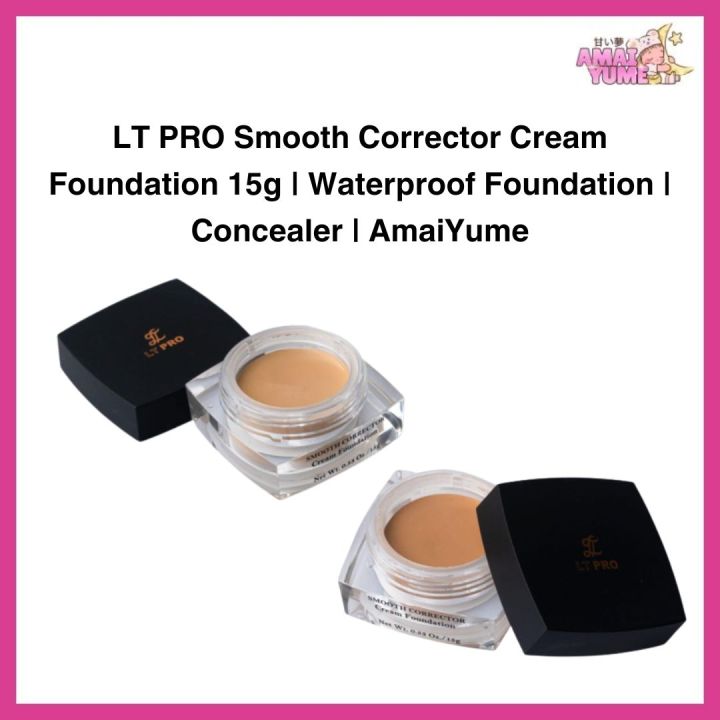 LT PRO Smooth Corrector Cream Foundation 15g | Waterproof Foundation ...