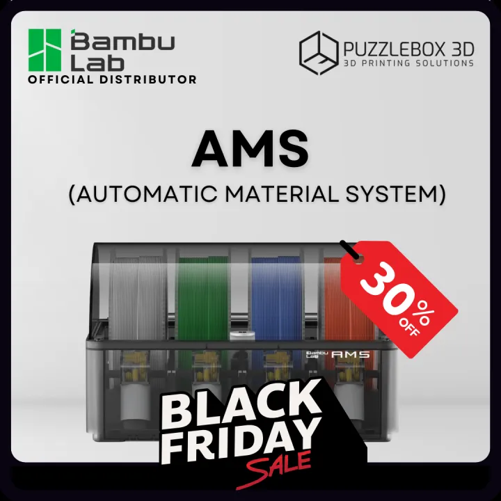 Bambu Lab AMS-Automatic Material System allows Multi Color with ...