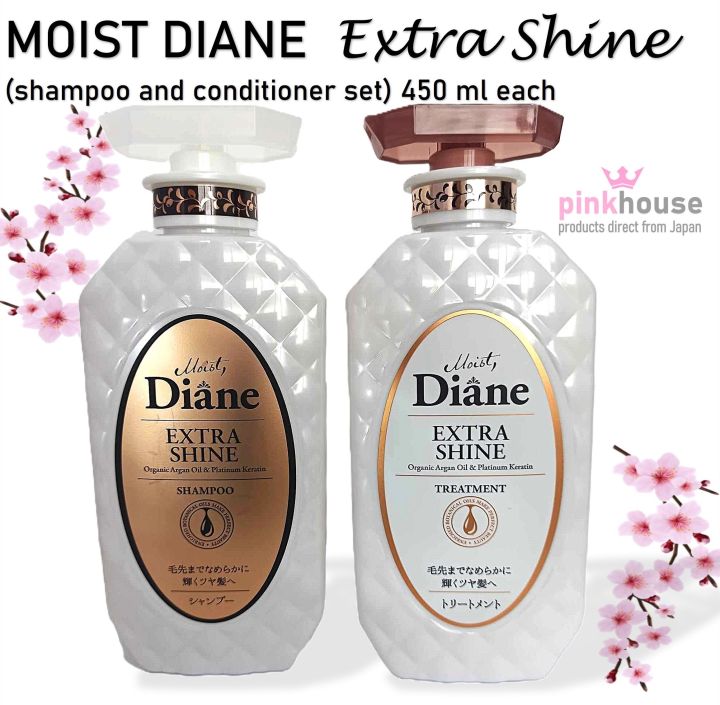 Moist Diane Shampoo and Conditioner Set 450ml each Direct from Japan ...