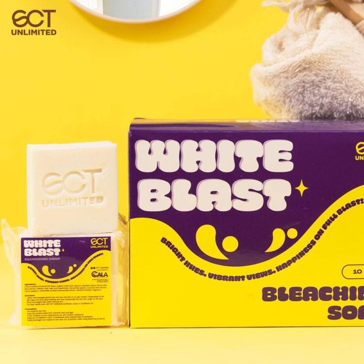 SCT Unlimited White Blast Bleaching Soap Box | Lazada PH