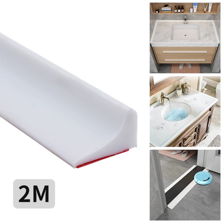 1mand2m Water Retaining Strip Silicone Seal Strip Bathroom Washing