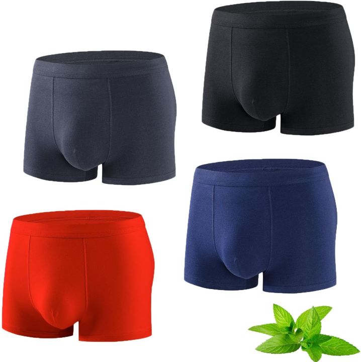 Men's Ultra-Absorbent Incontinence Boxer Briefs, Mens Incontinence ...