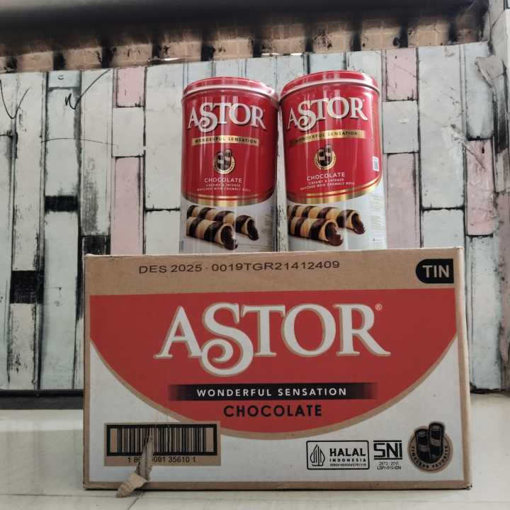 Astor Stik Wafer Kaleng Merah 330gr | Lazada Indonesia