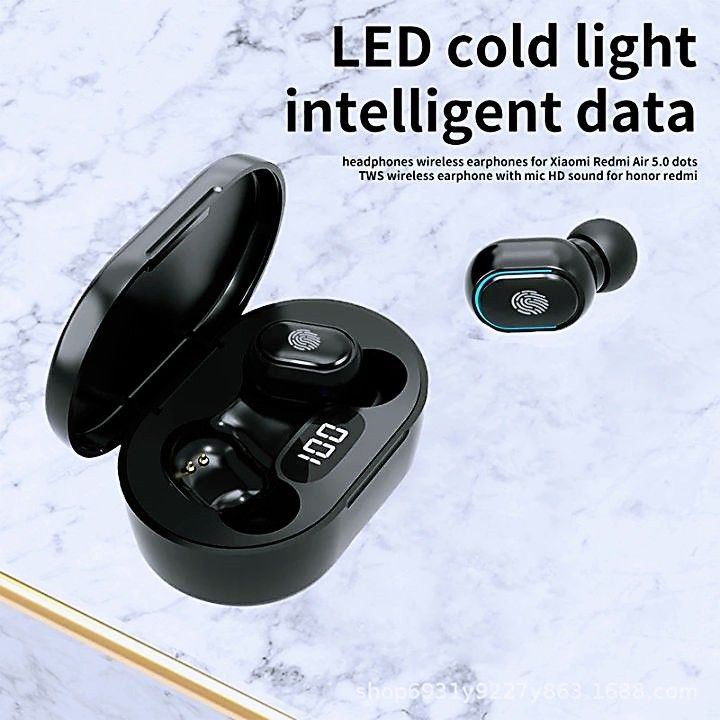 EFdikou E7S Mini TWS Earbuds Wireless Headphones 5.0 HIFI Bluetooth ...