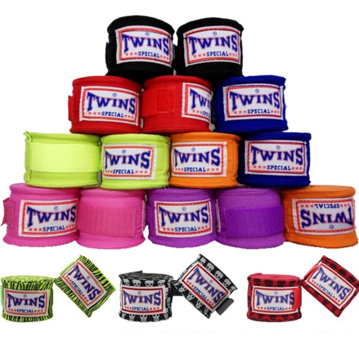 2PCS 3M 5M Twins Boxing Handwraps Bandage Punching Twins Hand Wraps ...