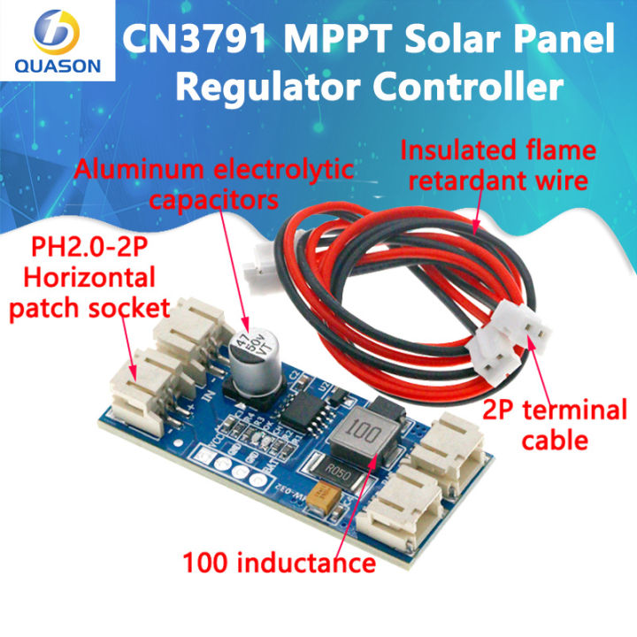 1 Cell Lithium Battery Charge 3.7V 4.2V CN3791 MPPT Solar Panel ...
