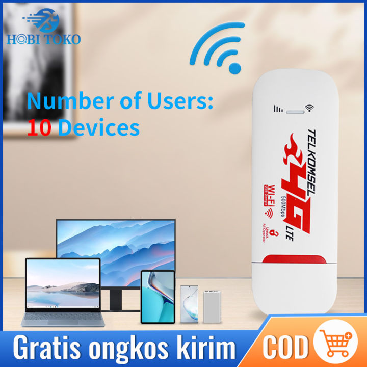 Modem Usb Wifi 4G Telkomsel 300mbps LTE Telkomsel Langsung Unlock ...