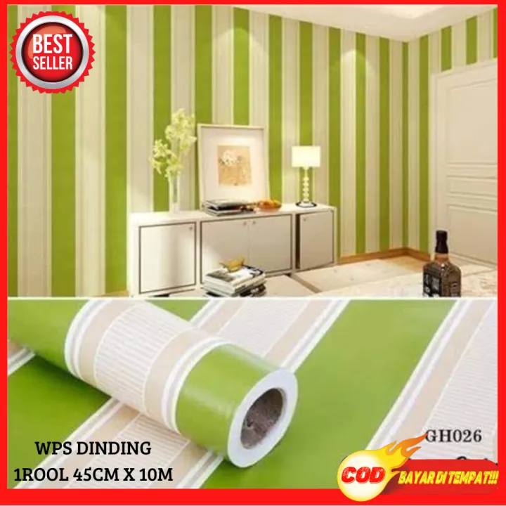 Termurah Bayar Di Tempat Wallpaper Stiker Dinding/Wallpaper stiker dinding kamar/wallpaper Motif ...