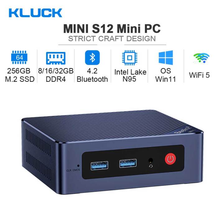2023 New Mini PC MINI S12 Latest 12th Gen Intel Alder-N-95 Lake up to 3 ...