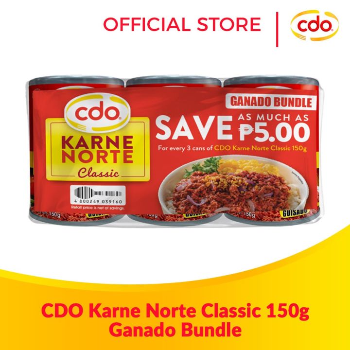 Save P5.00! CDO Karne Norte 150g (3PCS) | Lazada PH