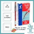 Ballpen PILOT G-tec Gtec G-tech Gtech C4 0.4mm Tip Ball Pen Ball Pens ...