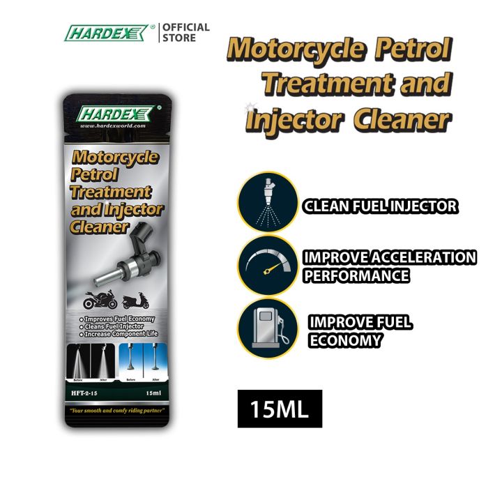 HARDEX Motorcycle Petrol Treatment and Injector Cleaner - 15ml (HFT-2 ...