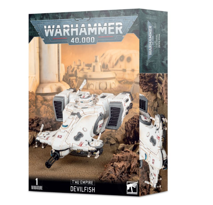 [GWพร้อมส่ง]Warhammer：40K: TAU EMPIRE TY7 DEVILFISH โมเดลเกมสนามจำลอง ...