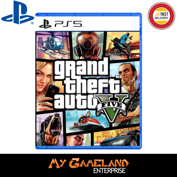 PS5 Grand Theft Auto V | GTA V | GTA 5 (R3/R2)(English/Chinese)俠盜獵車手5 ...