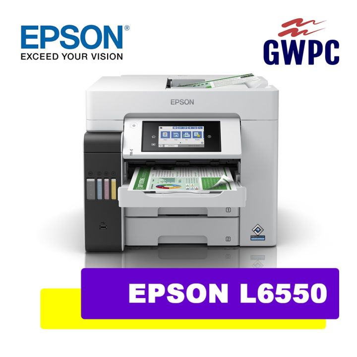 Epson L6550 EcoTank Colour Wi-Fi Duplex All-in-One Ink Tank Printer ...