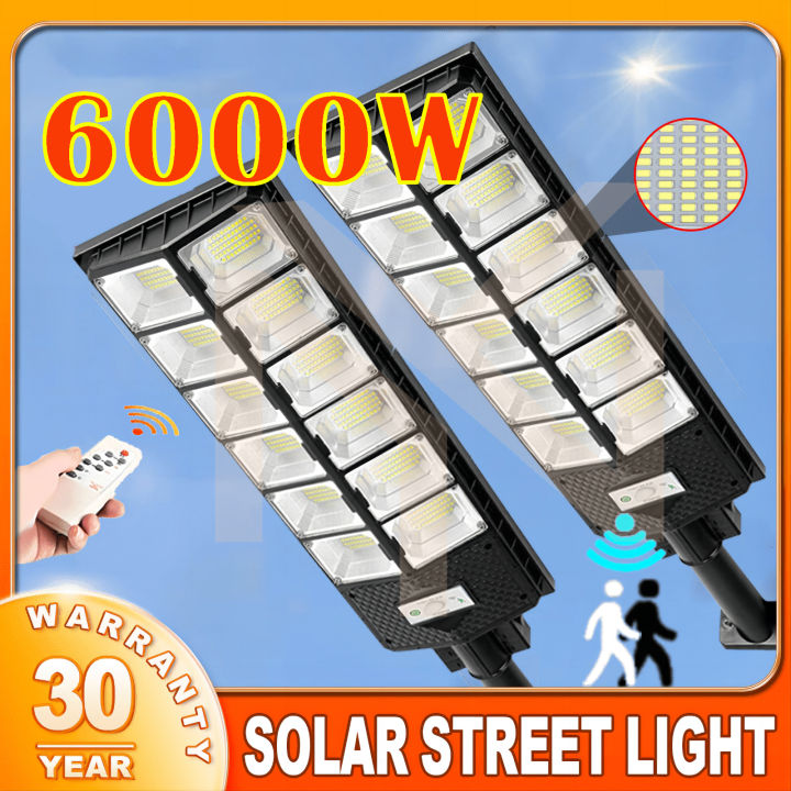 Solar Street Light 1000W/5000W Heavy Duty Solar Lights LED IPX8 Solar ...