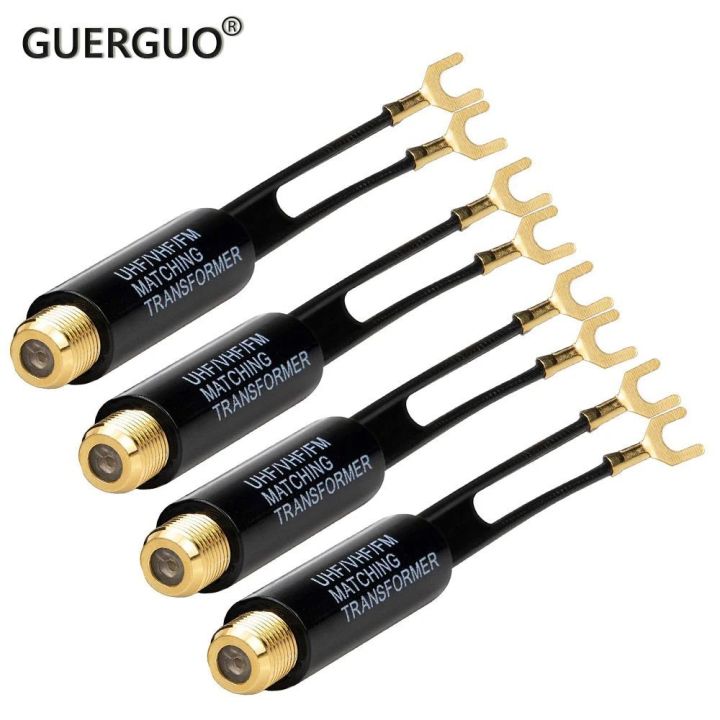 Transforme 75 Ohm to 300 Ohm Adapter UHF VHF FM Antenna Transformer ...