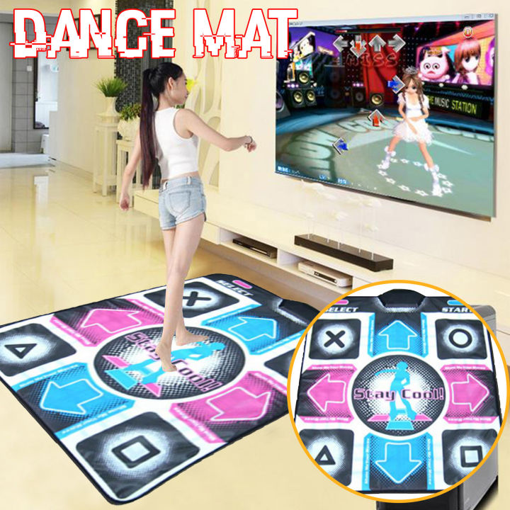 Non Slip Dance Revolution Ddr Dancing Pad Mat Step Dancer Blanket For