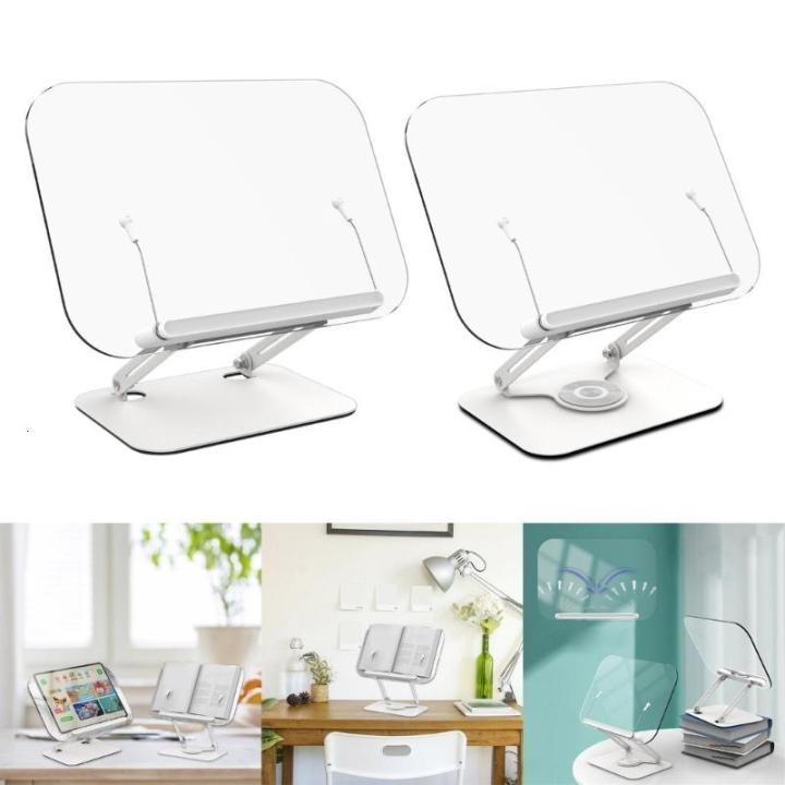 Acrylic Reading Rack, Height Adjustable and 360 Rotating Base Optional ...