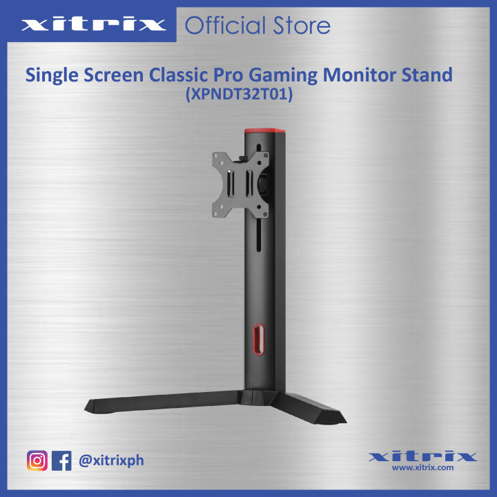 Xitrix Single Screen Classic Pro Gaming Height Adjustable and Rotate ...