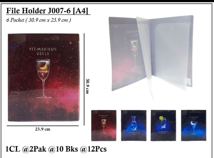 file folder map L a4 si 6 sekat adam ada 4 varian | Lazada Indonesia
