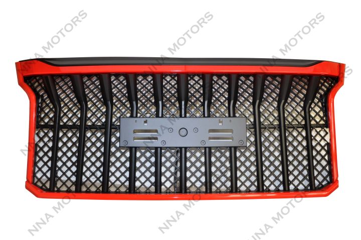 MITSUBISHI TRITON 2019+ Front Grille Car Grill Guard All Black & Red ...