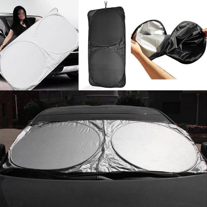 【TEHAUTO】 Car Vehicle Front Casement Sun Shade Visor Block the Sun and ...