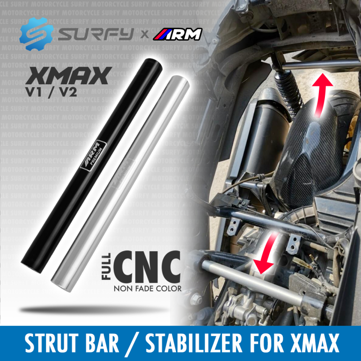 ARM YAMAHA XMAX v1/v2 Strutbar Stabilizer Bar For Rear Shock CNC ...