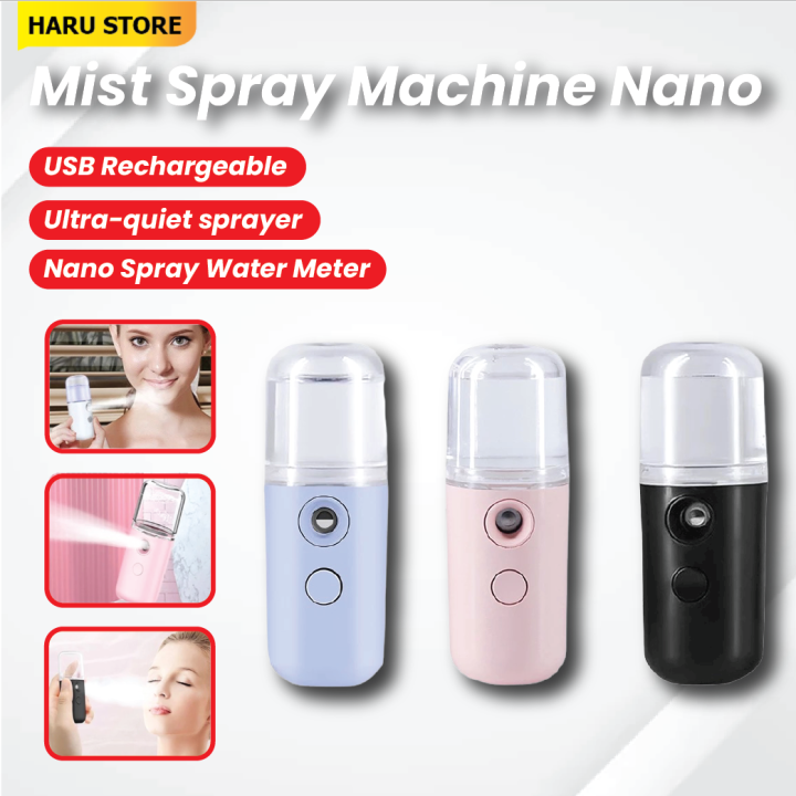 🇲🇾30ML USB Sanitizer Spray Machine Nano Antivirus Disinfectant Mist Sprayer Sterilizer Fogging ...