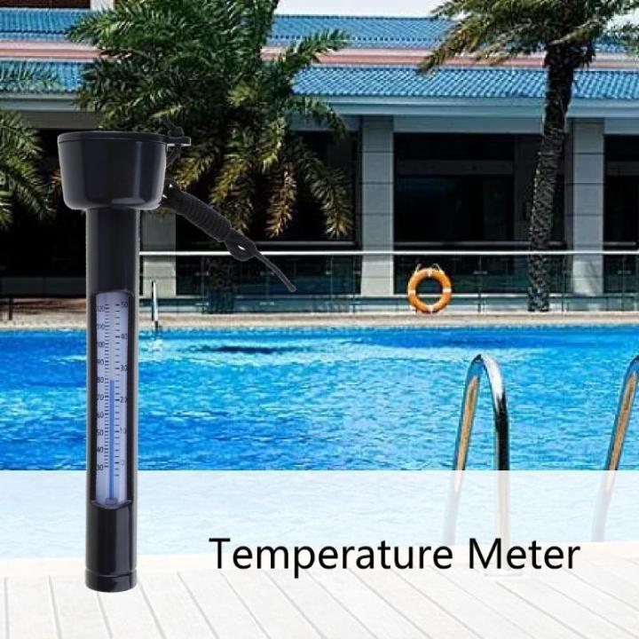 Water Temperature Meter with String for Swimming Pools Hot Tubs Fish ...