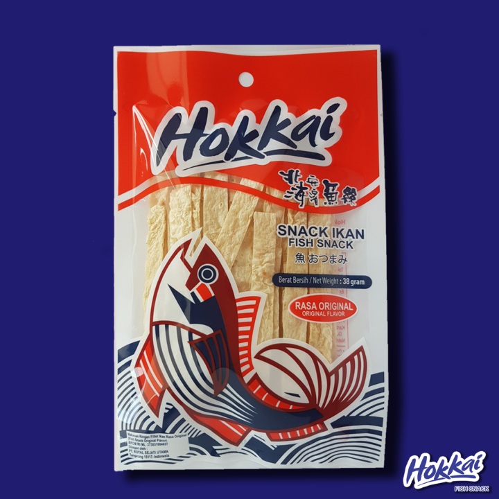 HOKKAI FISH SNACK ORIGINAL WIDE 38 GRAM | Lazada Indonesia