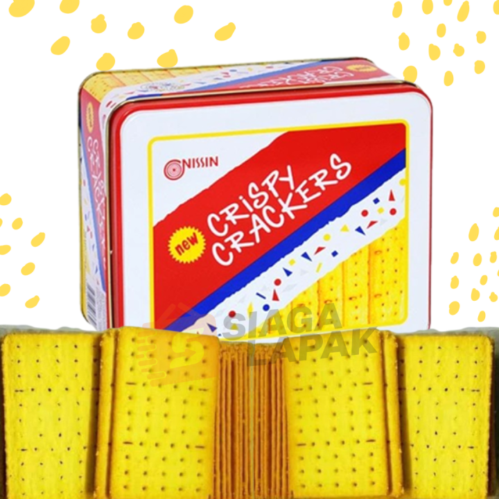 Biskuit Crispy Crackers KALENG 750gr Nissin | Lazada Indonesia