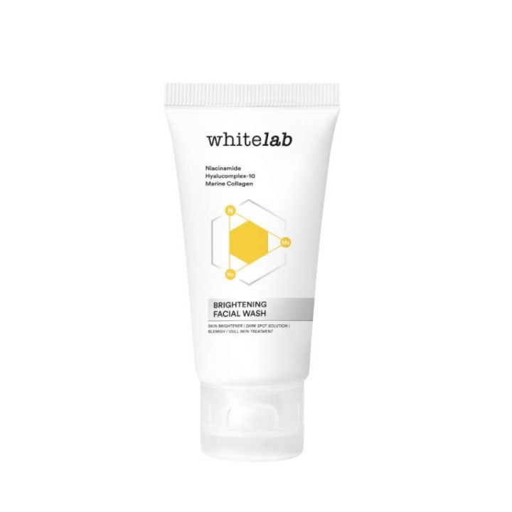 GLAM - (mini 30g) WHITELAB Brightening Facial Wash - Cleanser WHITELAB ...