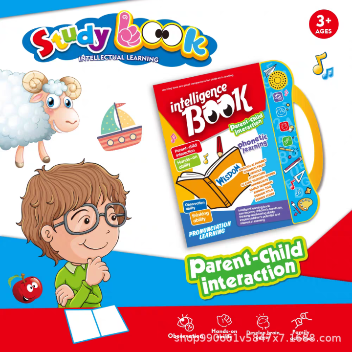 JJTAN Intellectual learning study book phonetic learning audio writing ...