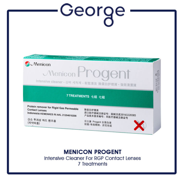 Menicon Progent Intensive Cleaner for RGP lenses / For Hard contact ...