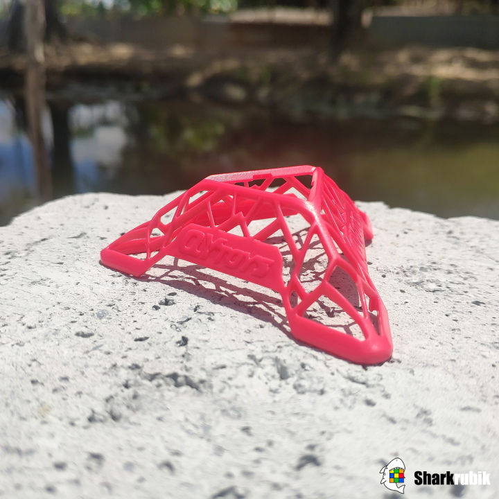 ฐานตั้งรูบิค Qiyi DNA Cube Stand red rubix cube sharkrubik | Lazada.co.th