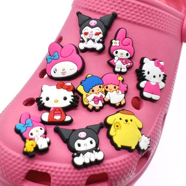 Little Twin stars for crocs jibbitz SanRio Pochaco Badz Maru Melody ...