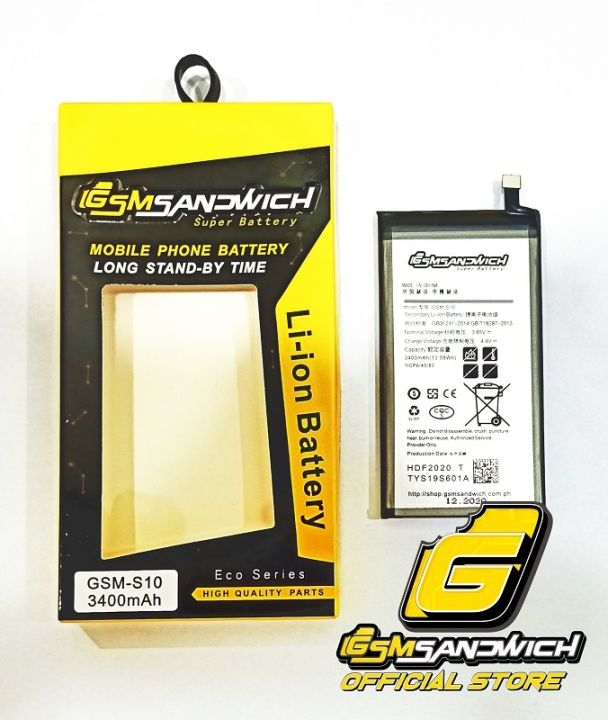 GSMSANDWICH Super Battery SAMSUNG S10 | Lazada PH