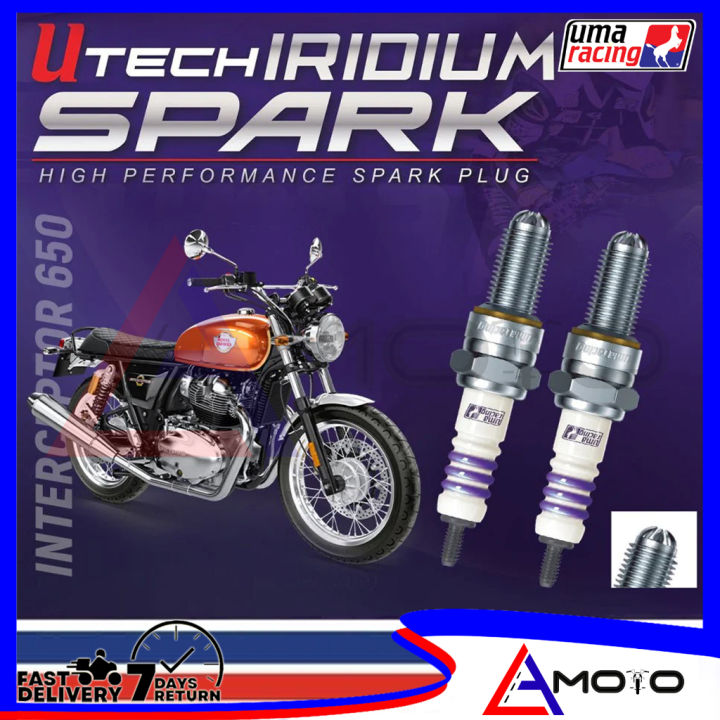 (PER PC) UMA RACING UTECH IRIDIUM HIGH PERFORMANCE SPARK PLUG RAIDER ...