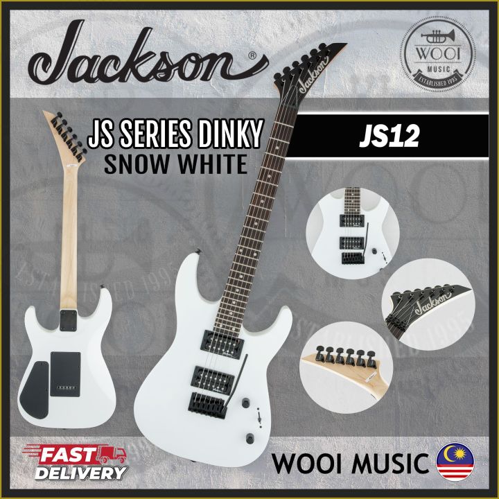 Jackson JS Series Dinky JS12 Electric Guitar (24 Frets) - Snow White ...