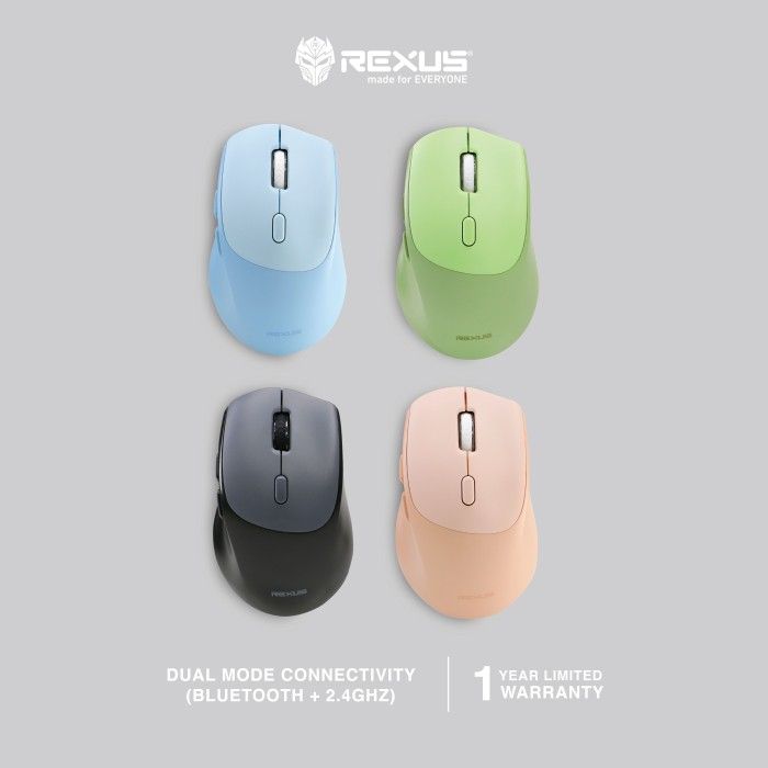 Rexus Mouse Office Wireless Bluetooth QB300 | Lazada Indonesia